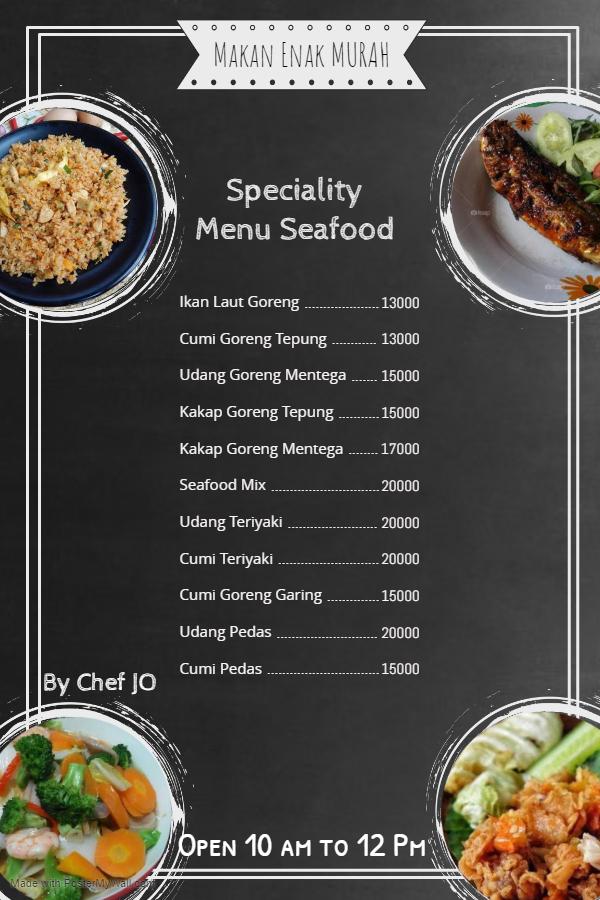 Carta de Babi Enak Murah, Bandung