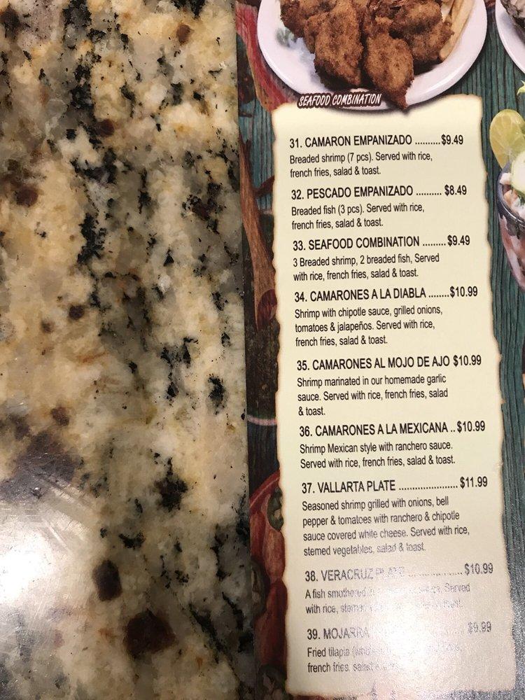 Menu at La Perla Bar & Grill, San Antonio, 516 SW Military Dr