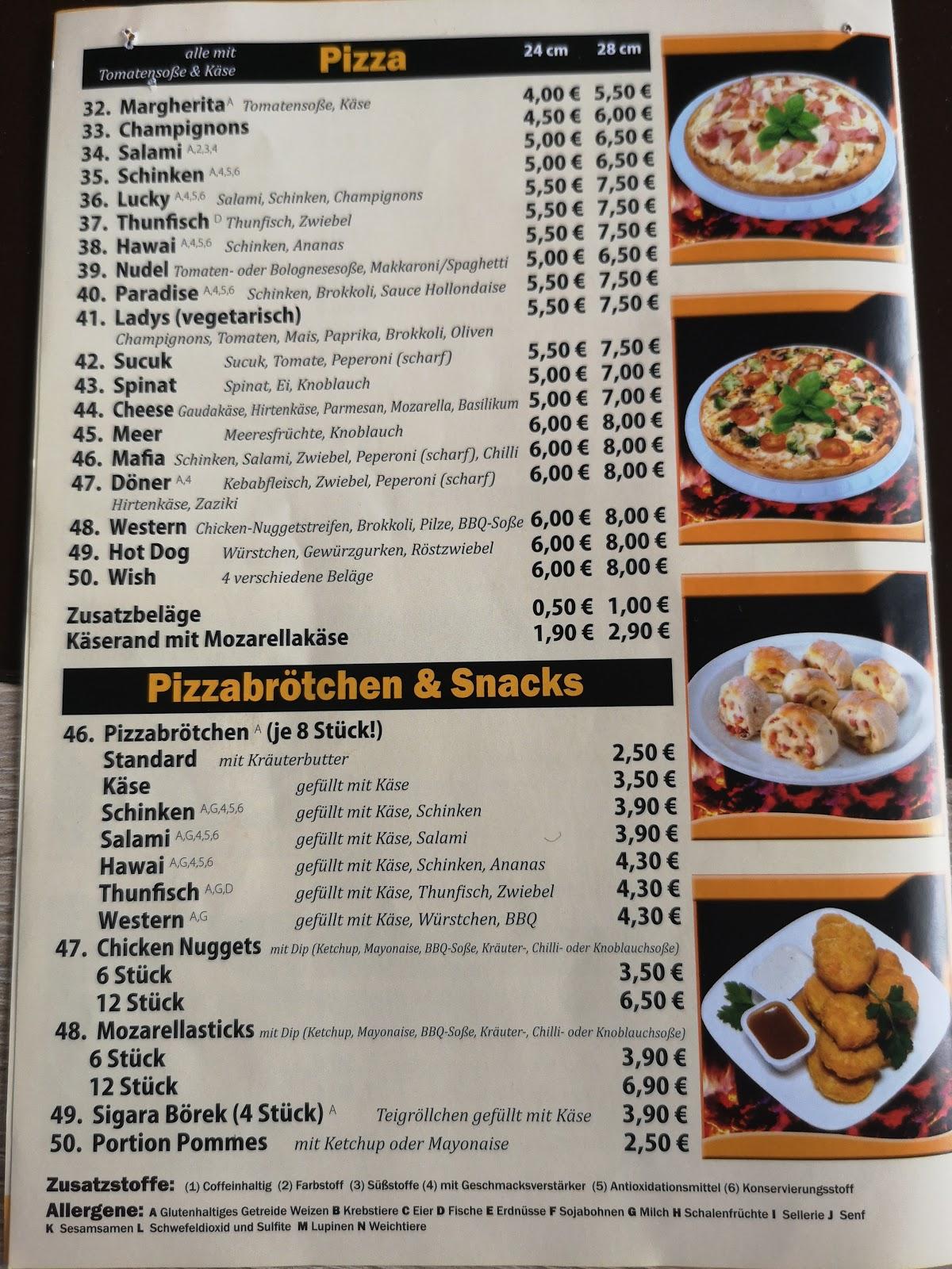 Speisekarte von Aslan Kebab Haus, Rabenau