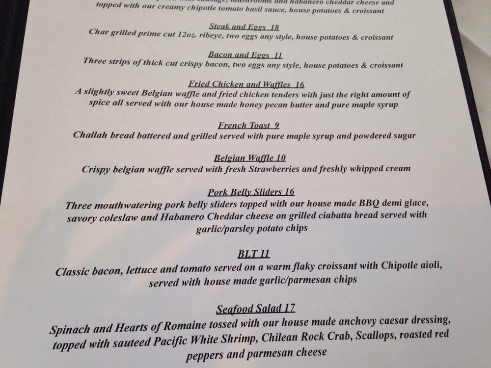 Menu at The Wild Rose pub & bar, South Jordan