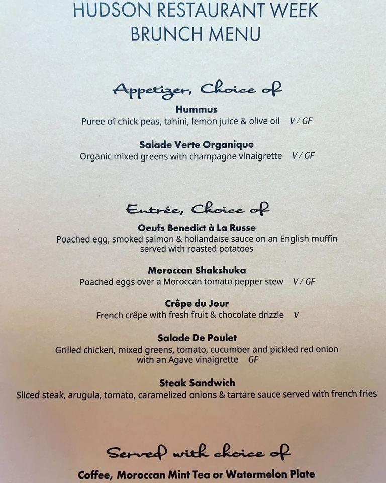 Menu at Barbès, Hoboken, Park Ave