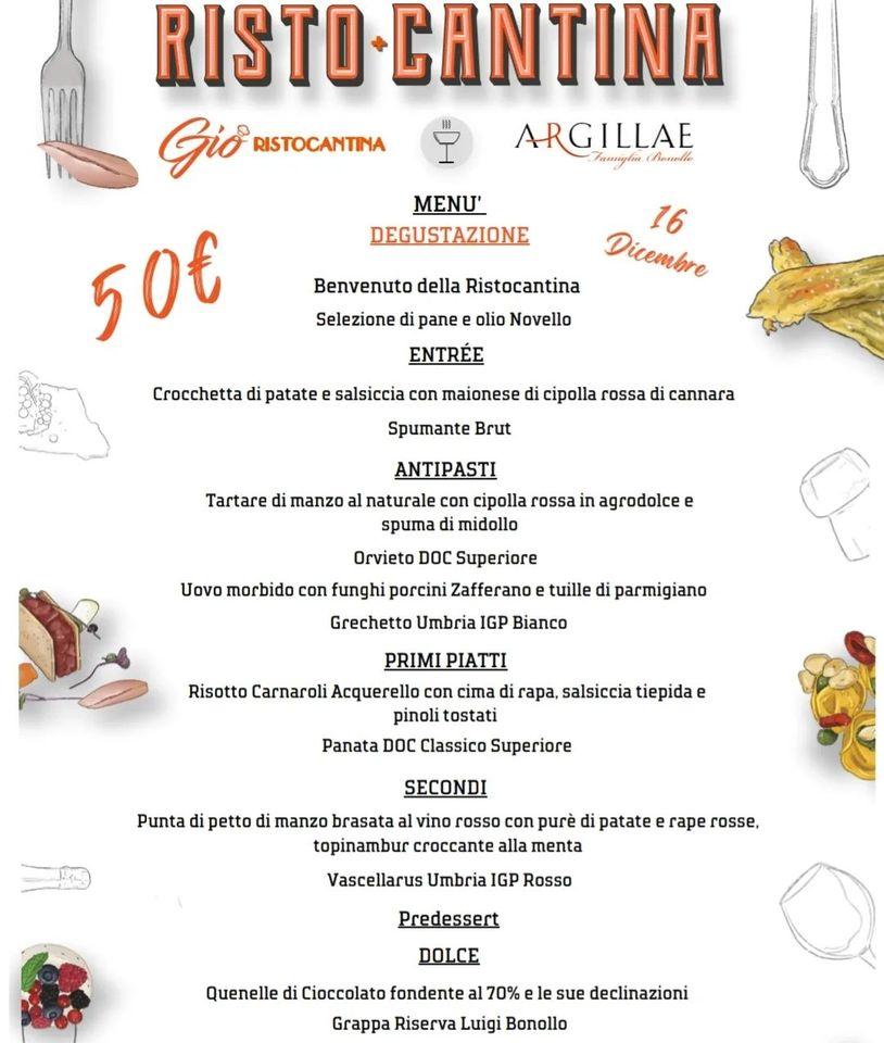 Carta del restaurante Giò Ristocantina - Pesce di Lago, Bolsena