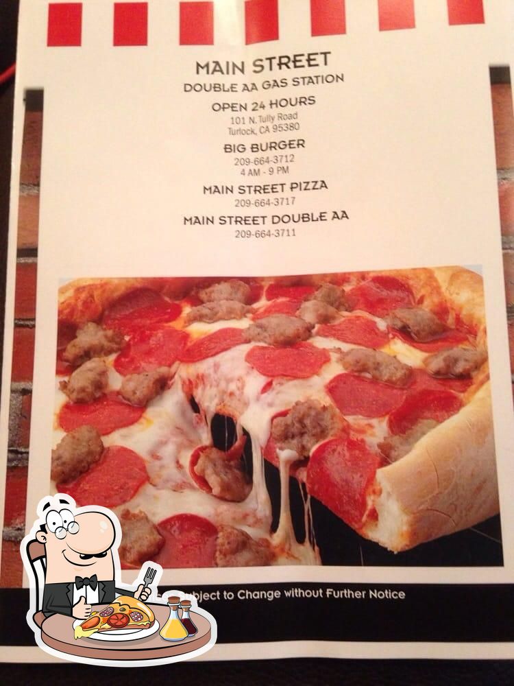 Main Street Pizza in Turlock - Restaurant menu and reviews
