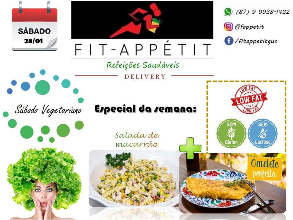 Menu at Fit Appétit restaurant, Garanhuns