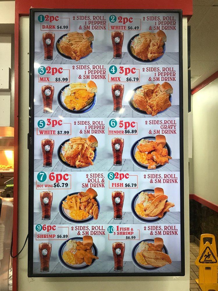 Menu at Mama's Chicken And Seafood fast food, Tucker