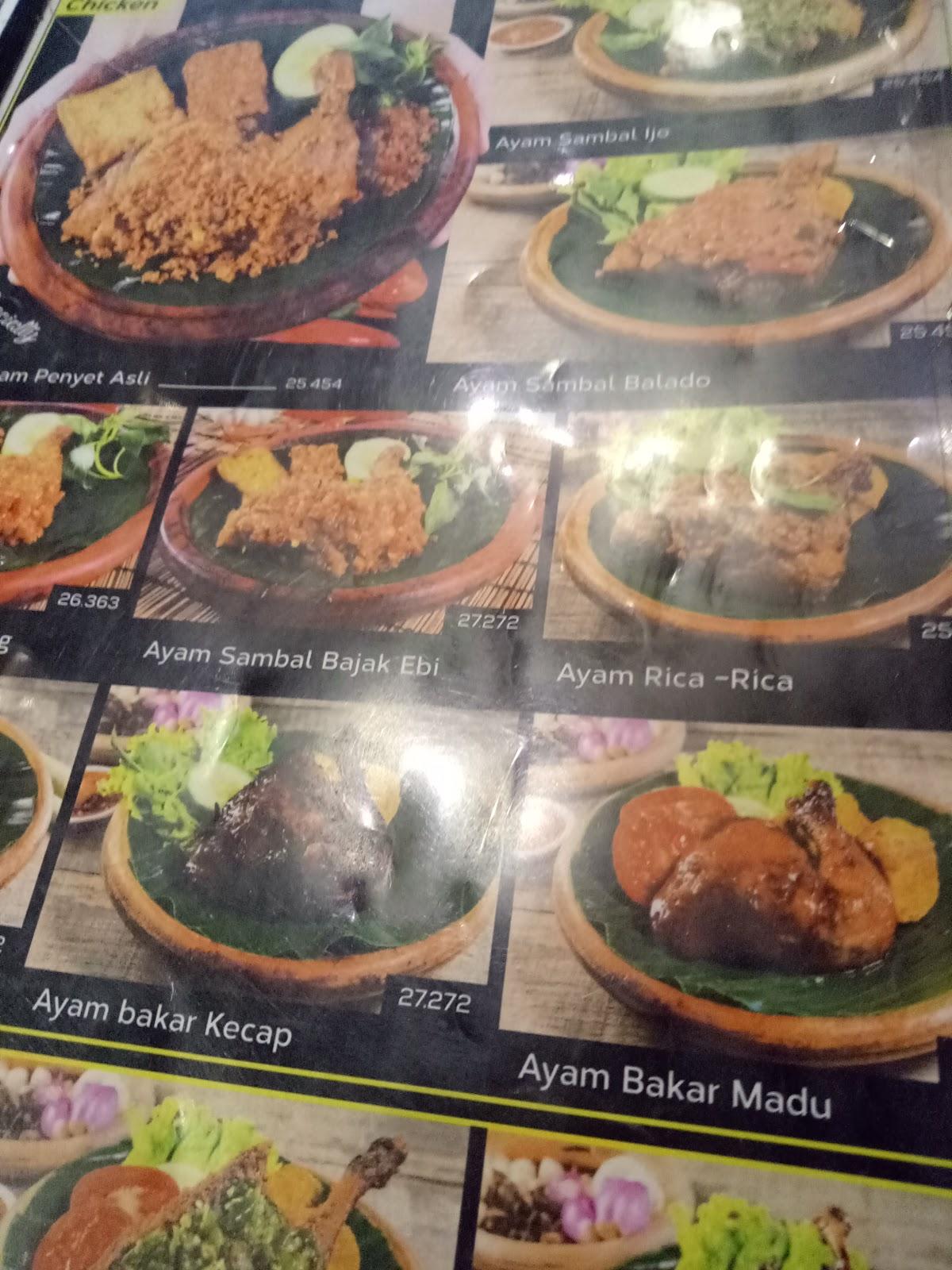 Menu at D'Penyetz restaurant, Tangerang, Super Mall Karawaci Lt LG Unit ...