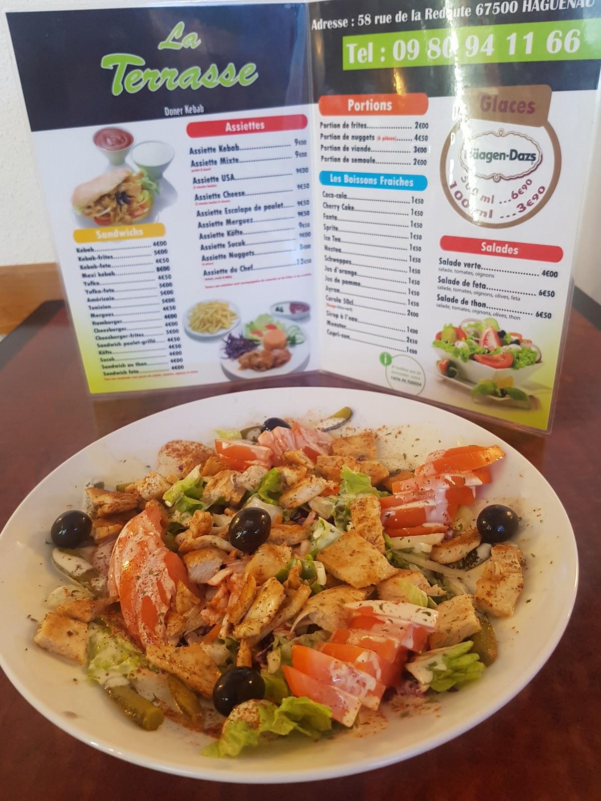 Menu au La Terrasse restaurant, Haguenau