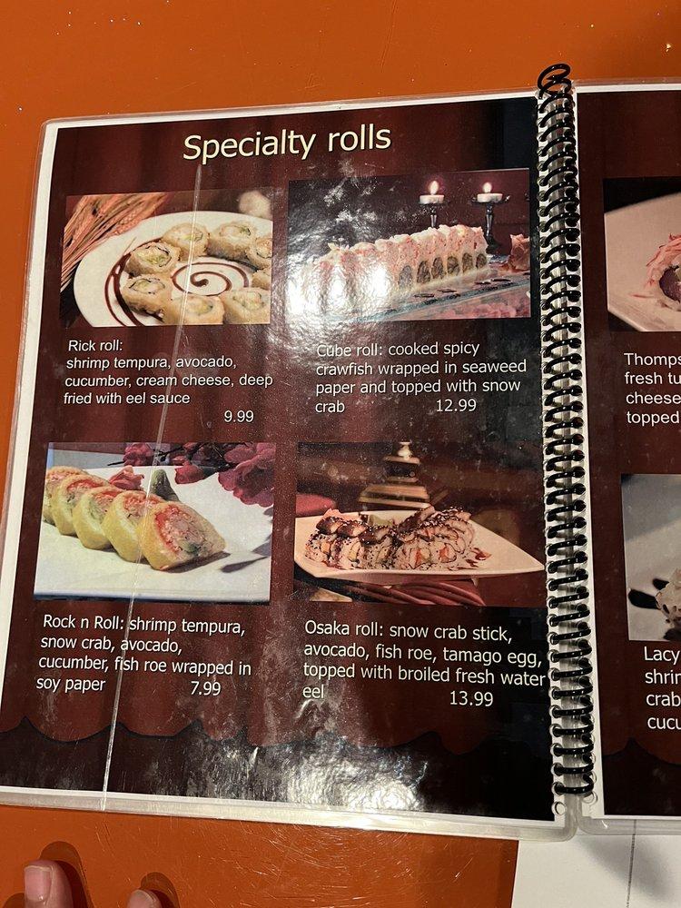 Menu at Waka House restaurant, Baton Rouge, Highland Rd