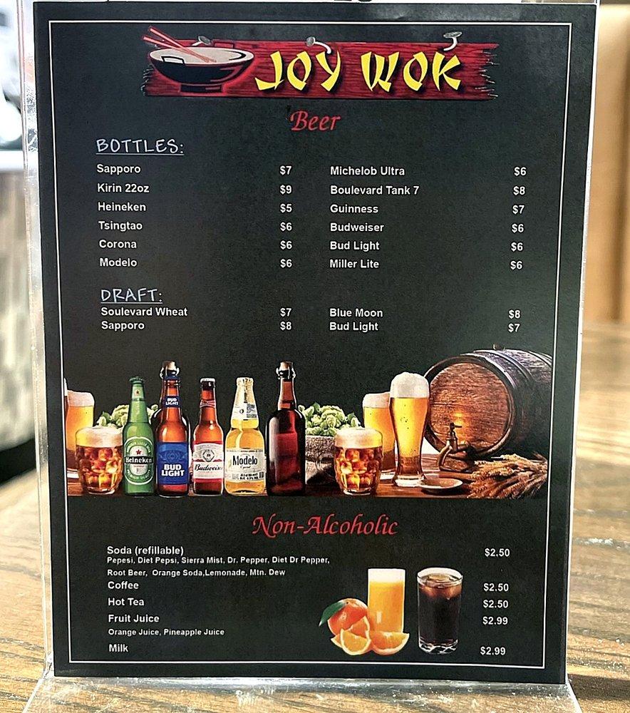 Menu at JOY WOK Super Buffet - Overland Park restaurant, Overland Park ...
