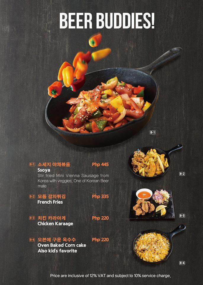 Menu at nice two Meat u Philippines restaurant, Tinoc