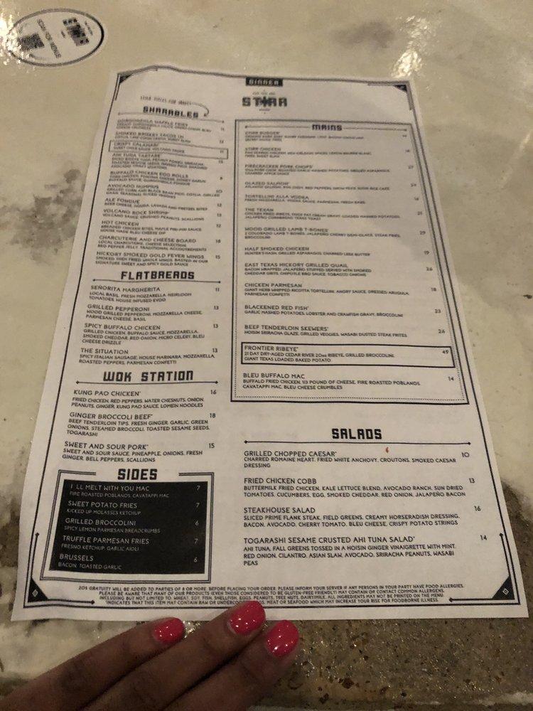Menu at STIRR pub & bar, Addison
