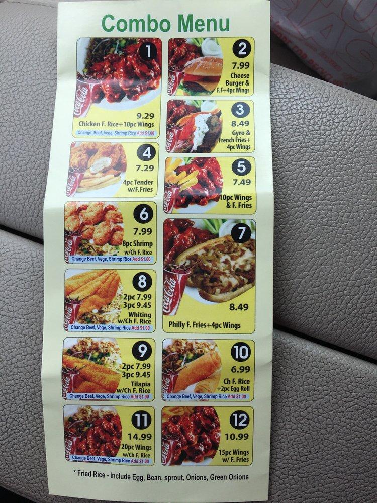 Menu at Wings Time restaurant, Redan, Wellborn Rd