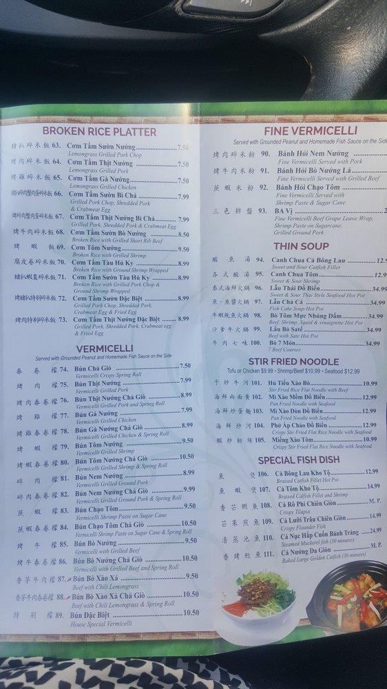 Menu at Thai Son restaurant, Pennsauken Township, NJ-38