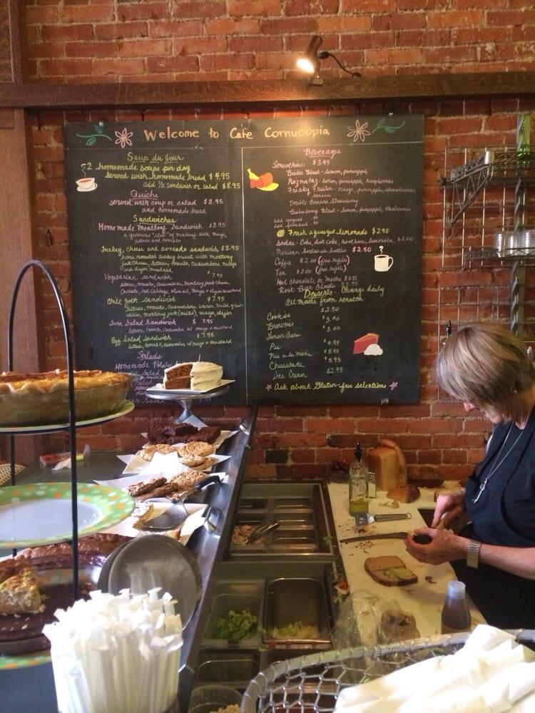 Menu at Le Cornucopia Café cafe, Bisbee