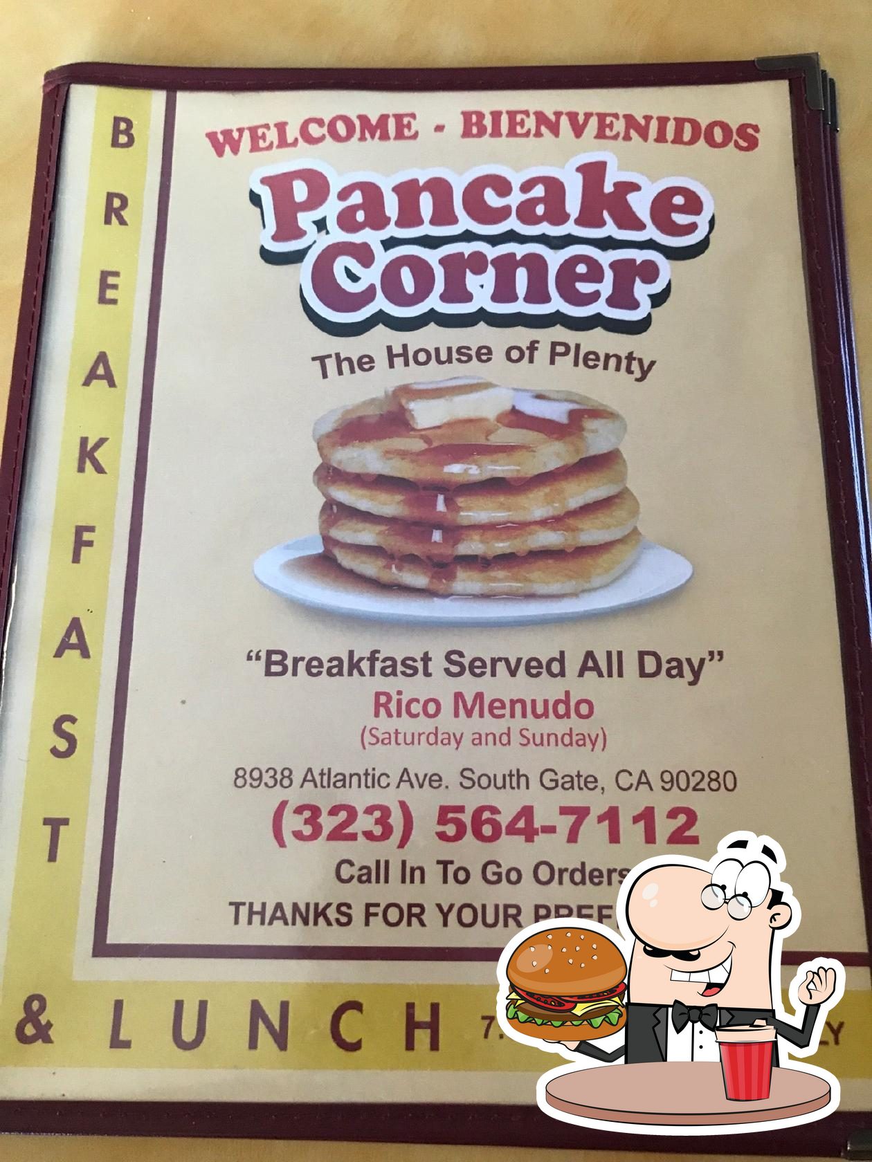 Pancake Corner in South Gate - Restaurant menu and reviews