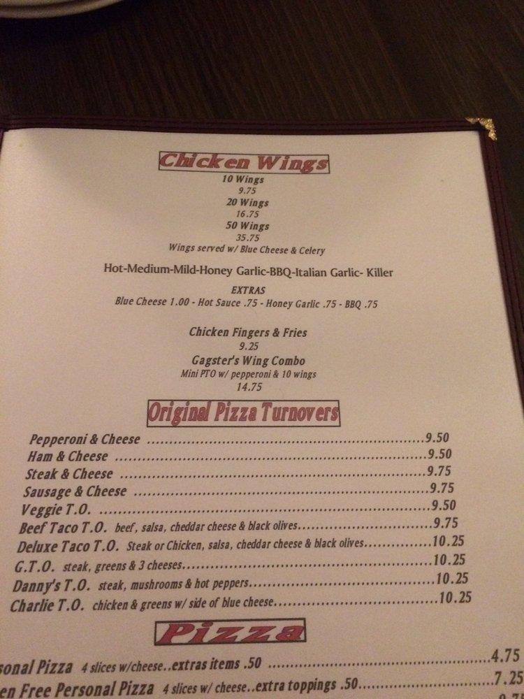 Menu at Gagster's Restaurant & Catering, Niagara Falls