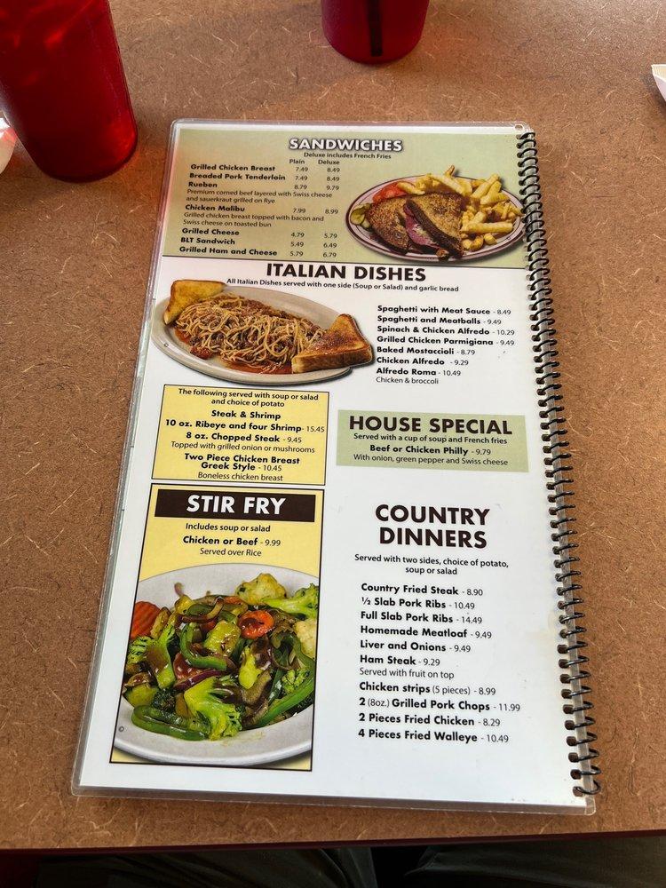 Menu at Diner 67 desserts, Chesterfield
