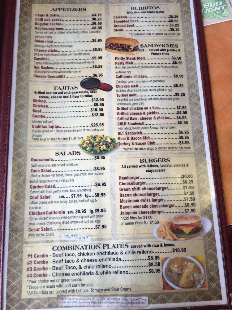 Menu at Alamo Pancake & Steakhouse Grill, Alamogordo, N White Sands Blvd