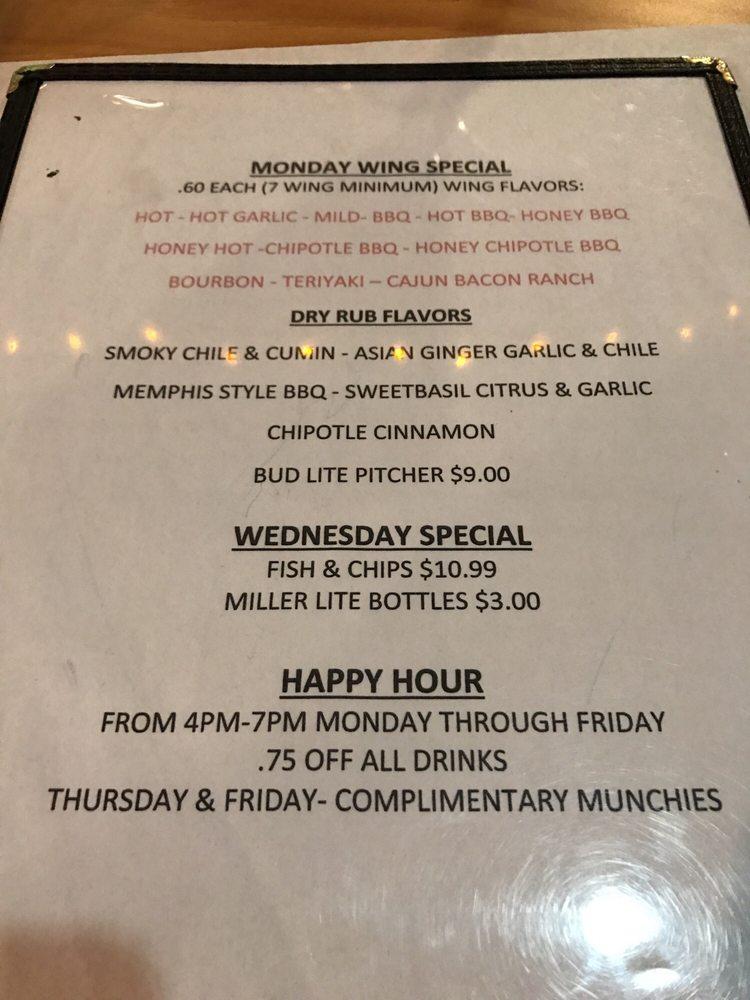 Menu at The Lodge pub & bar, Southbury
