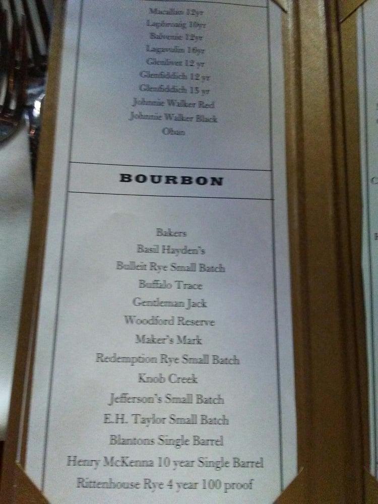 Menu at Iron Works pub & bar, Warwick