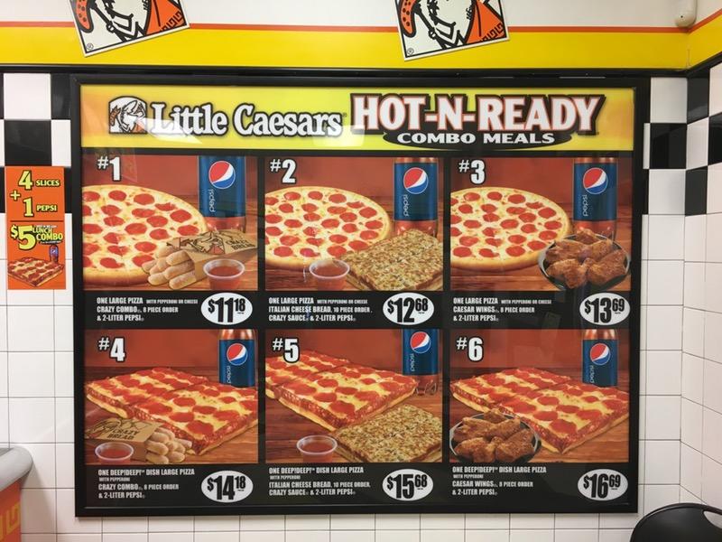 Menu at Little Caesars Pizza pizzeria, Scarborough, 200 Gallery Blvd ...