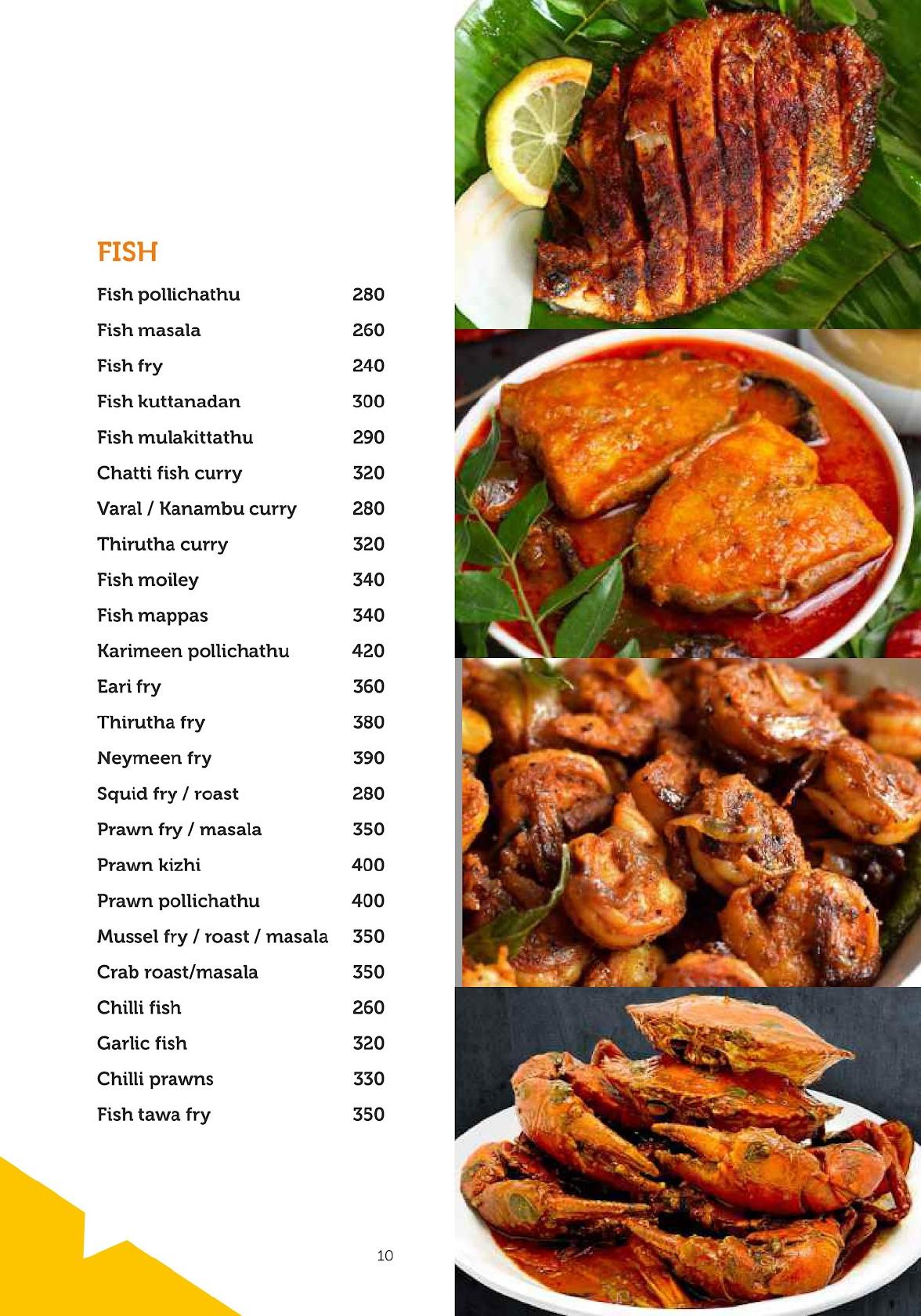 Menu at Sunstar Masala Hut Restaurant Pala, Pala