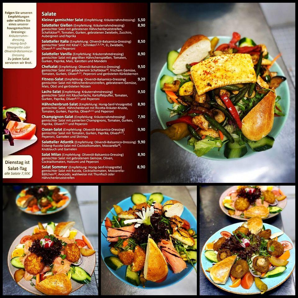 Menu at Vanilla pub & bar, Giessen