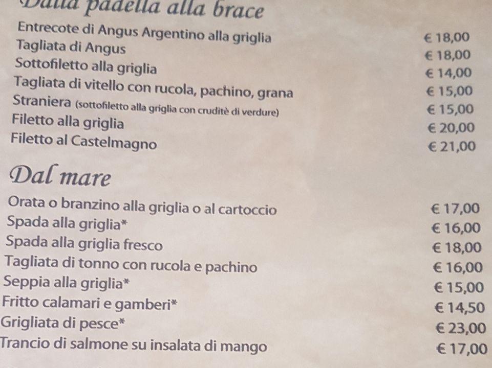 Menu au Trattoria Pizzeria Donna Maria, Piossasco