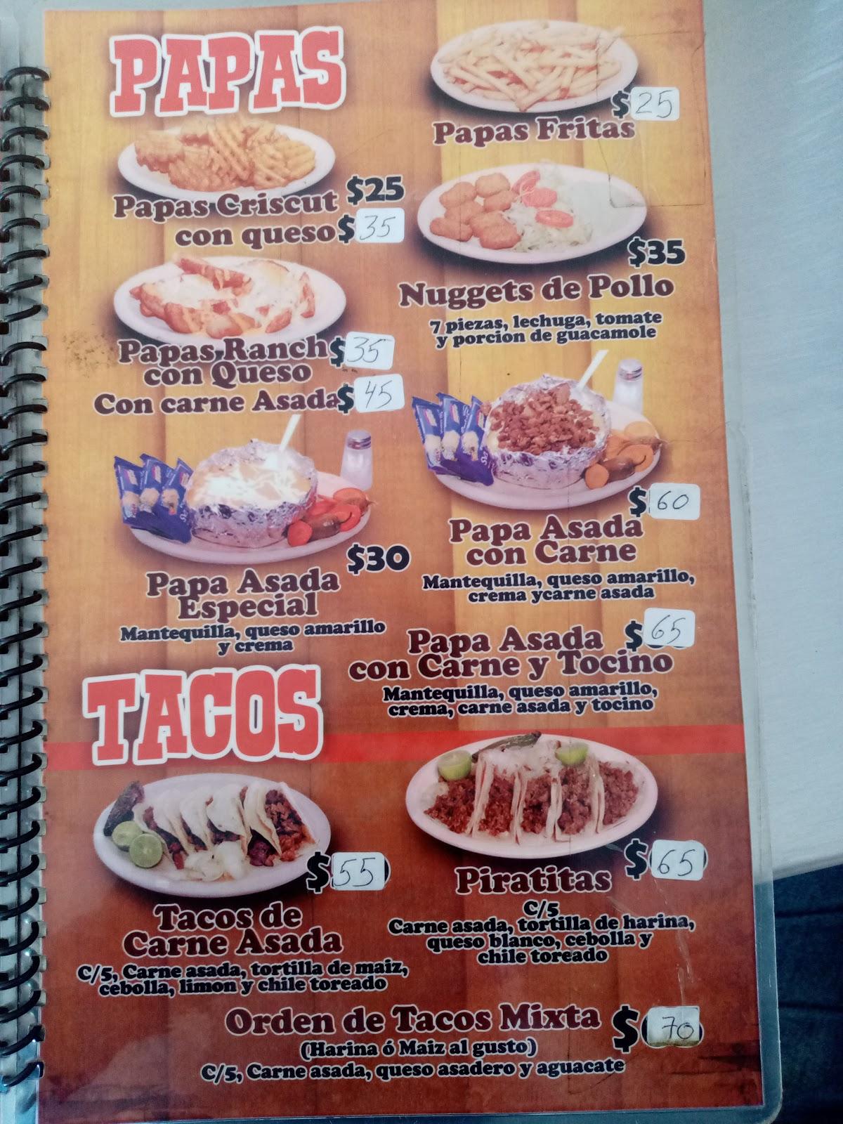 Carta del restaurante KANSAS, San Nicolás del los Garza