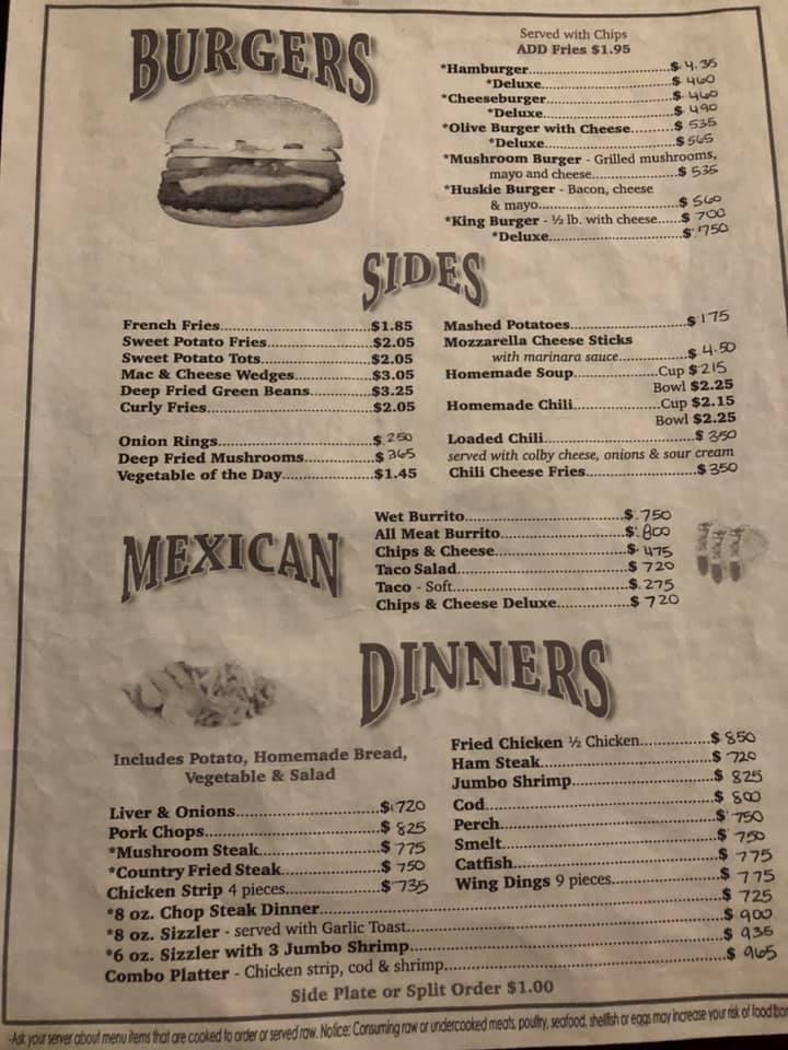 Menu at Margo's Family Restaurant, Greenville