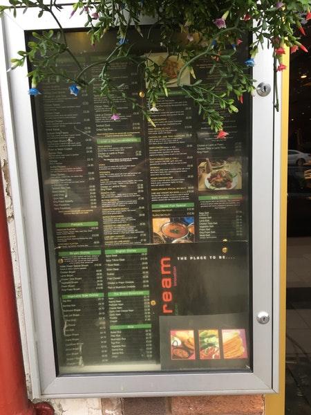 Menu at Indian Dream - Indian Restaurant And Takeaway Solihull, Solihull