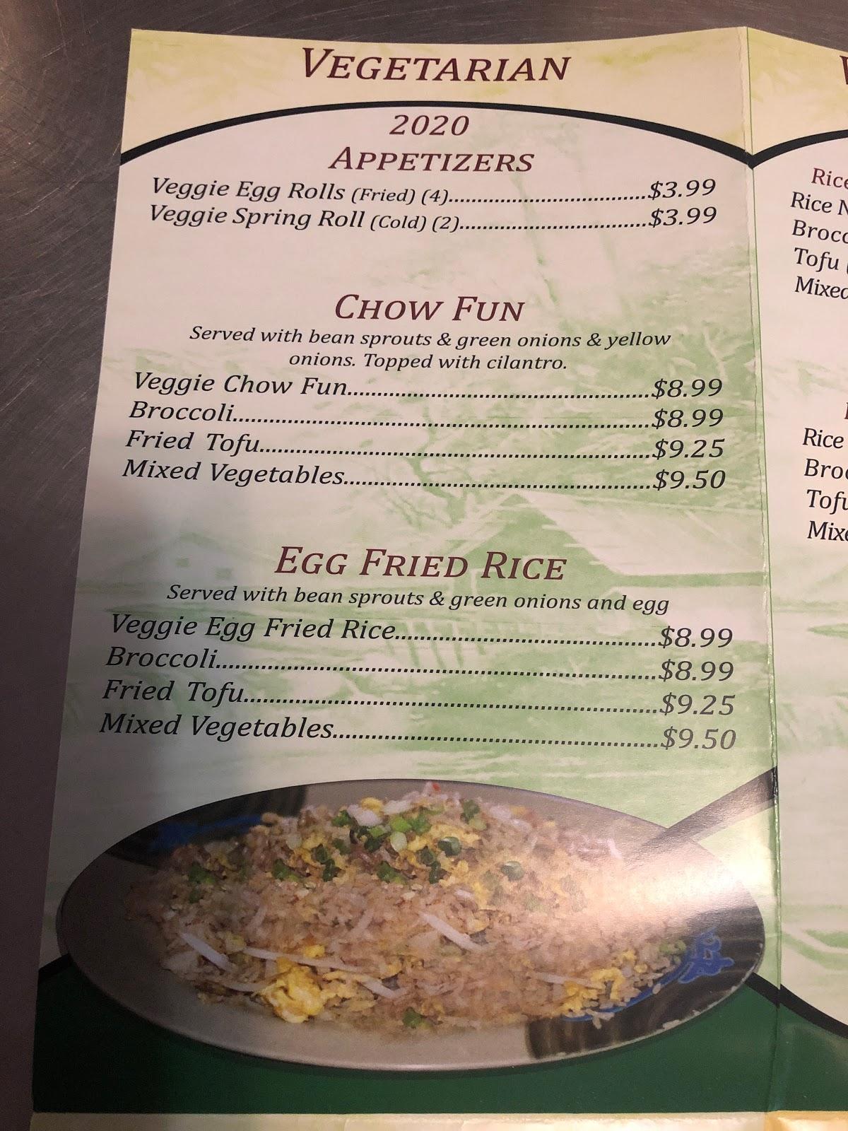 Menu at Little Saigon Restaurant, Las Vegas