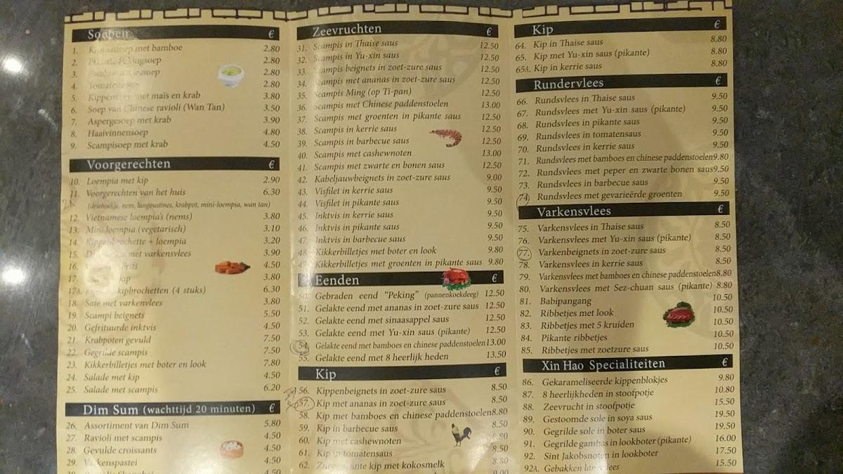 Menu au Xin Hao, Lennik