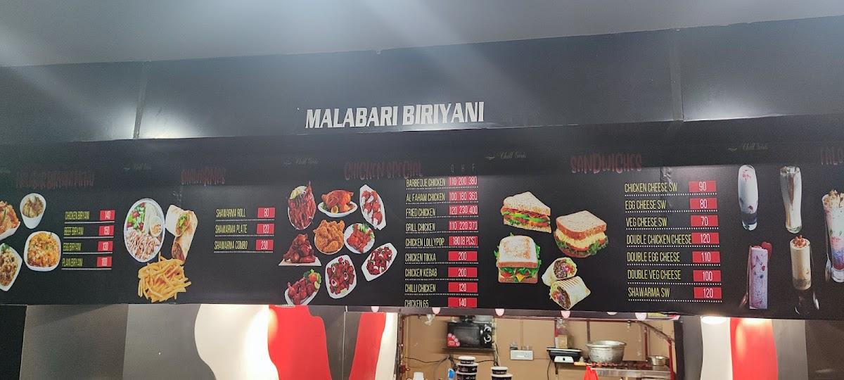Menu at Al Lahab Food Court, Ooty