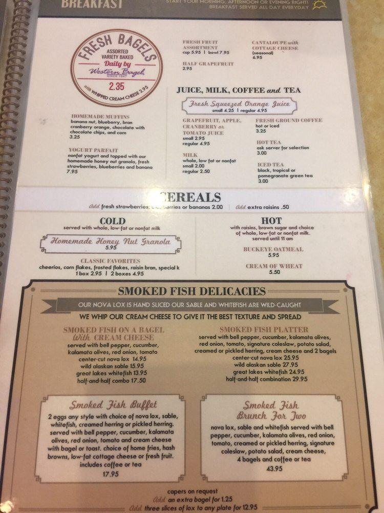 Menu at Pickles Deli Restaurant & Catering, Thousand Oaks