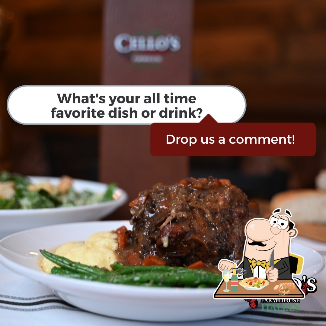 Cellos Farmhouse Italian in Candia - Restaurant menu and reviews