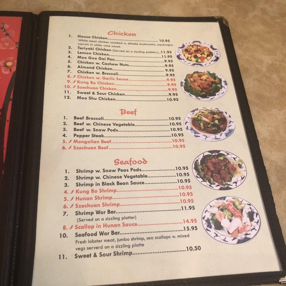 Menu at Cheng's Chinese Restaurant, The Villages