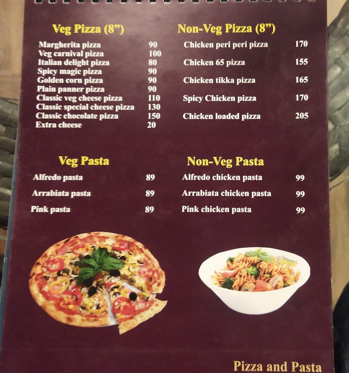 Menu at The Classic Irani Cafe, Pune