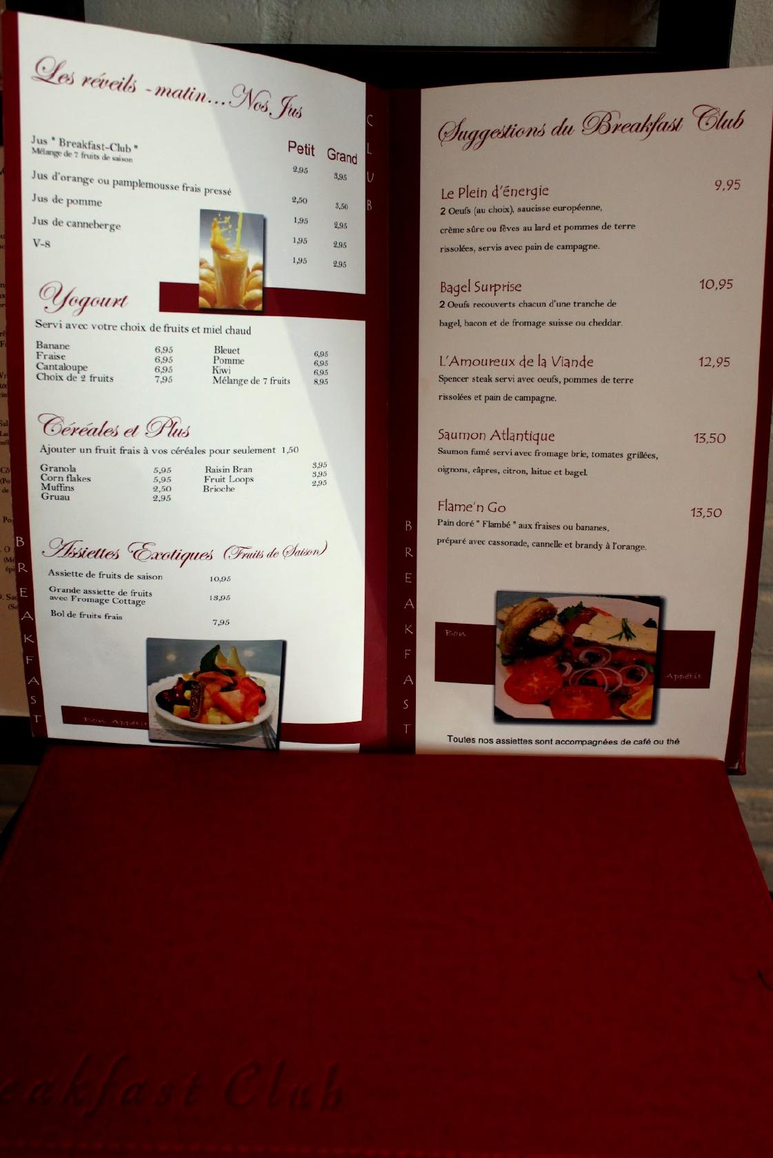 Menu au Le White Rabbit pub et bar, Brossard, Boul. Lapinière