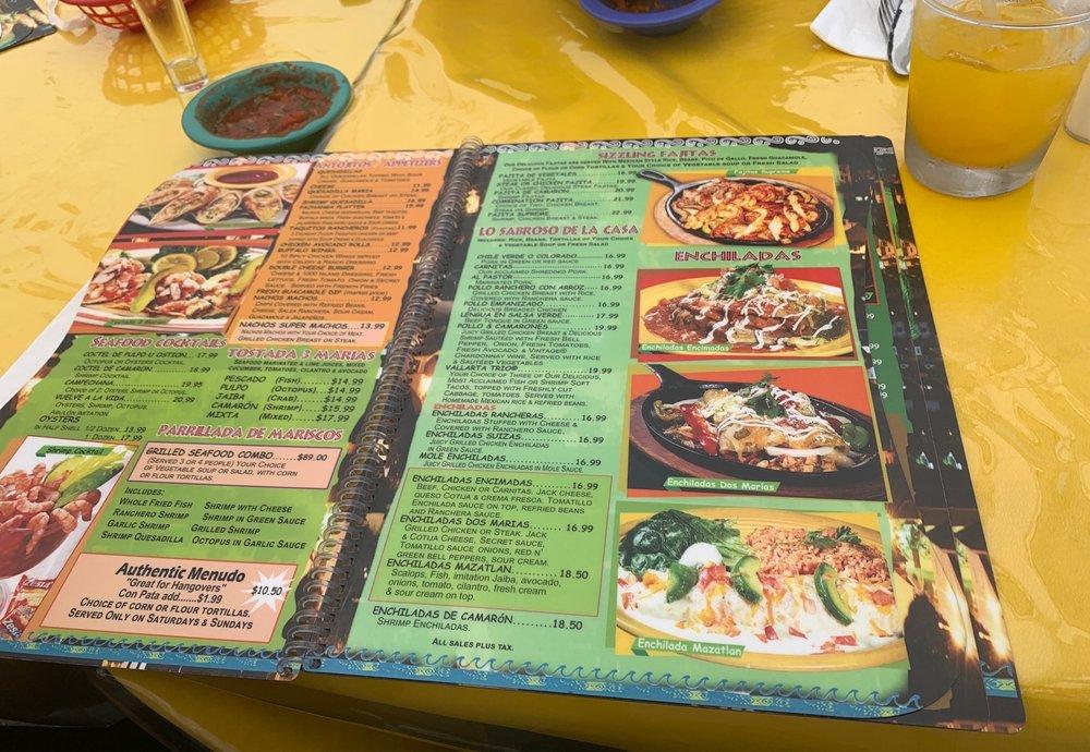 Menu at Los Dos Amigos pub & bar, Thousand Oaks