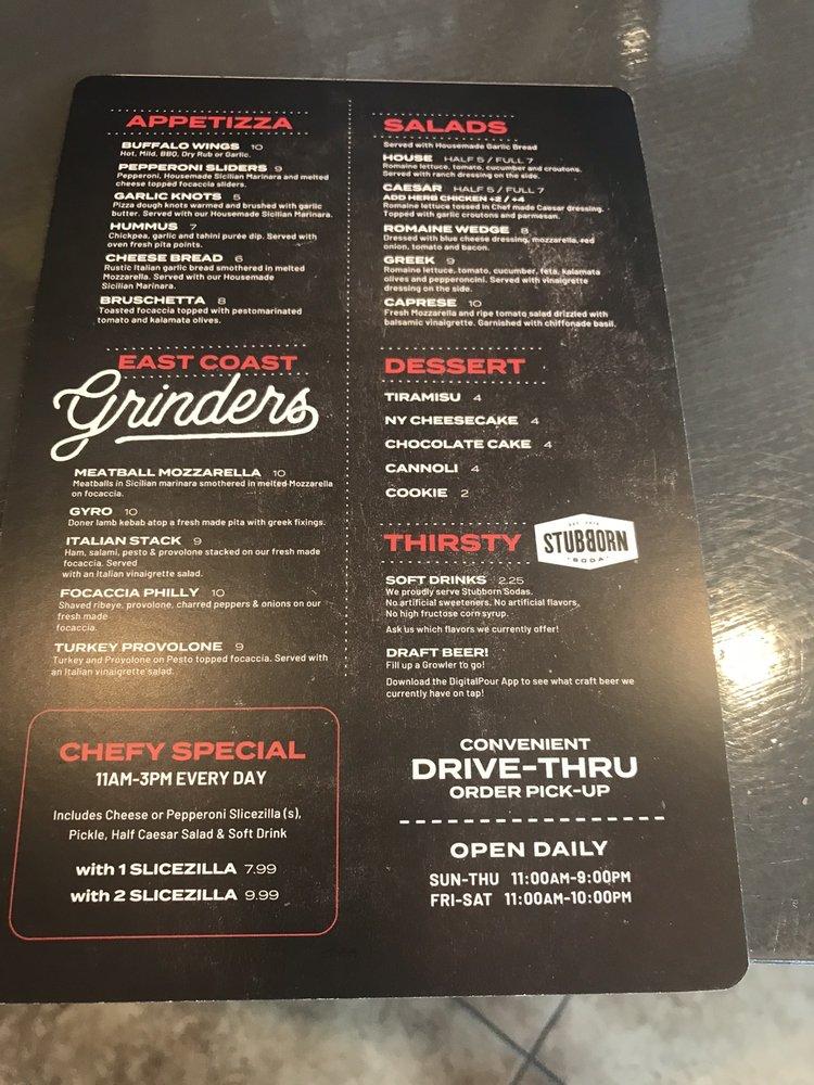Menu at New York Pizza & Pints pub & bar, Carrollton
