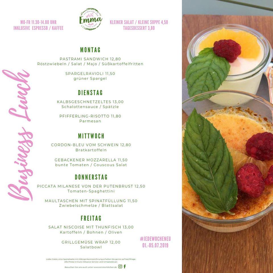 Speisekarte von Emma - Kitchen & more cafe, Binzen