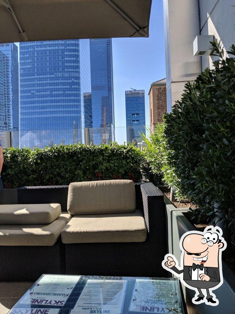 Skyline Rooftop Bar & Lounge, West New York - Restaurant menu, prices ...