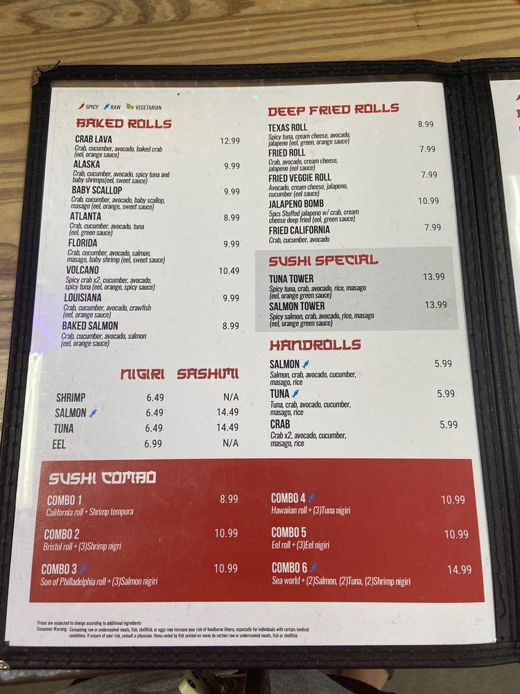 Menu at Bristol General Store restaurant, Ennis