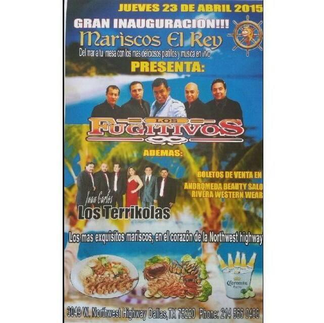 Mariscos El Rey, 3049 WNorthwest Highway in Dallas
