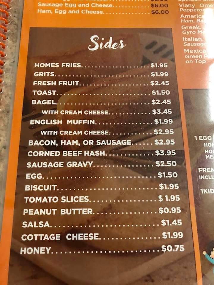 Menu at Old Cuban Restaurant & Bar, Cape Coral