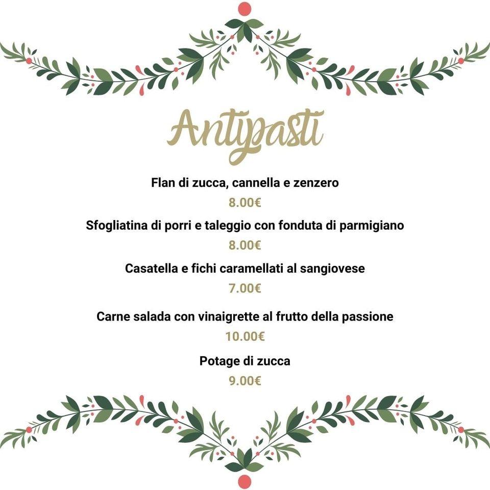Menu da Agriturismo le Siepi di San Giovanni ristorante, Borgo Tossignano