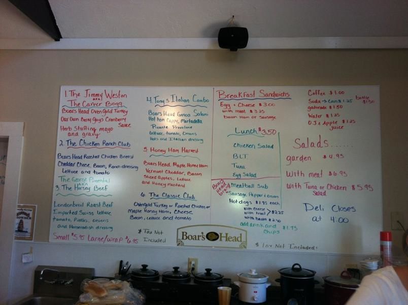Menu at Berry Guys, Carver