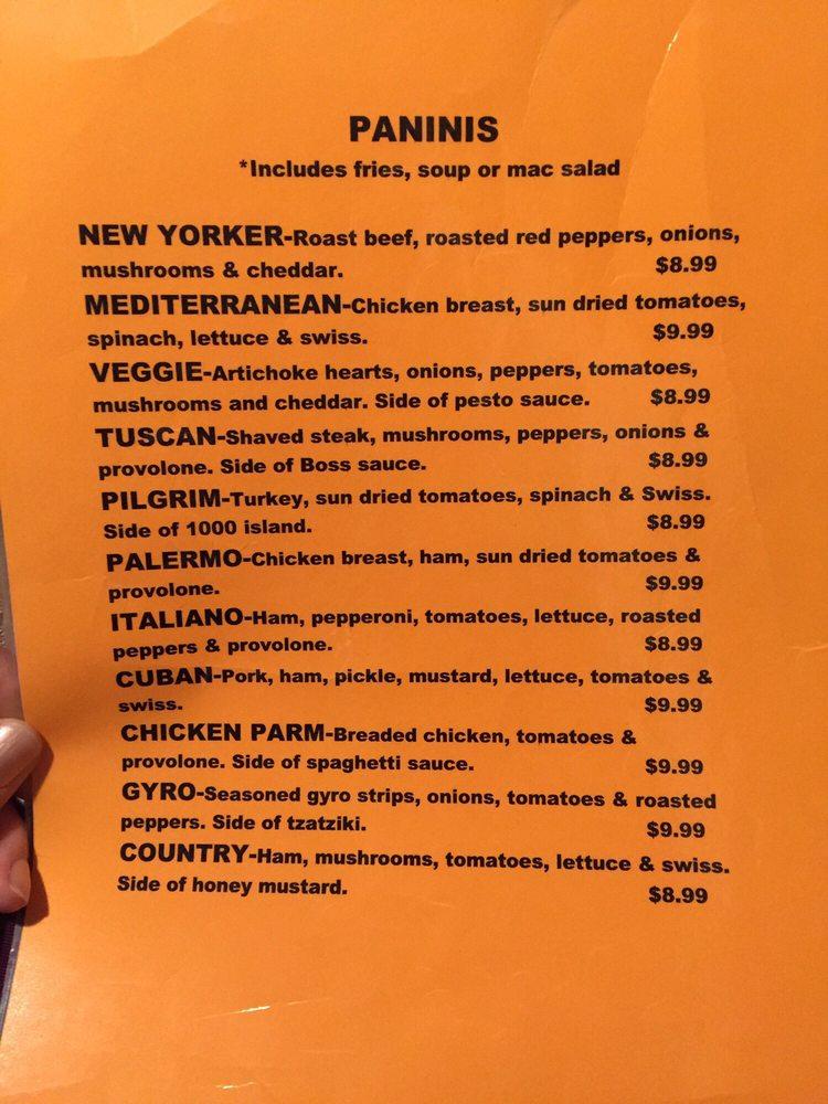 Menu at Panorama Restaurant and Lounge, Rochester