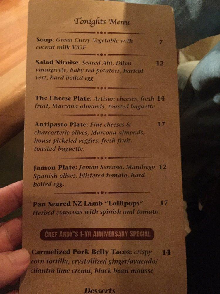 Menu at Puffer's of Pismo pub & bar, Pismo Beach